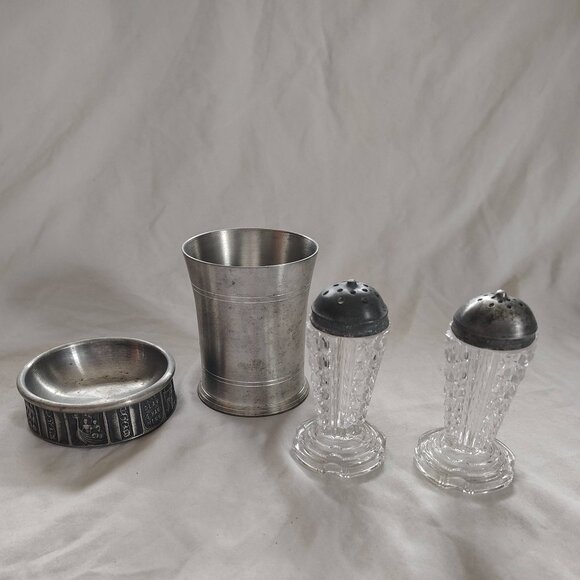 Crownson's Pewterware | Kitchen | Lot Of 4 Vintage Pewter Items Pewter ...
